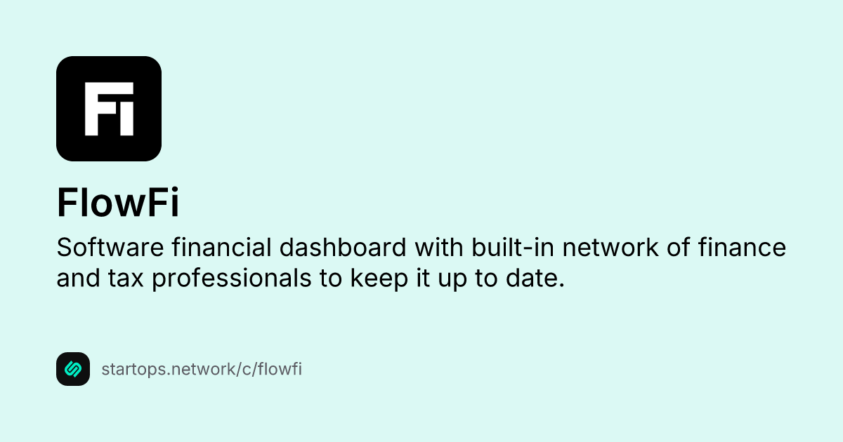 FlowFi · StartOps