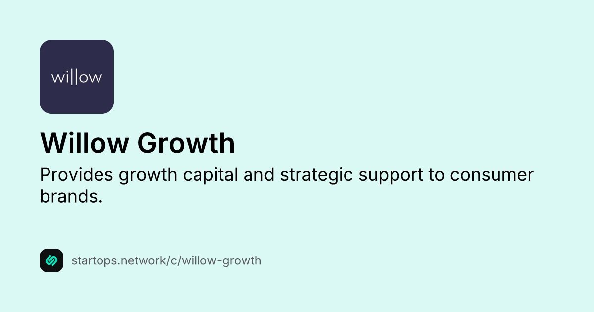 Willow Growth · StartOps