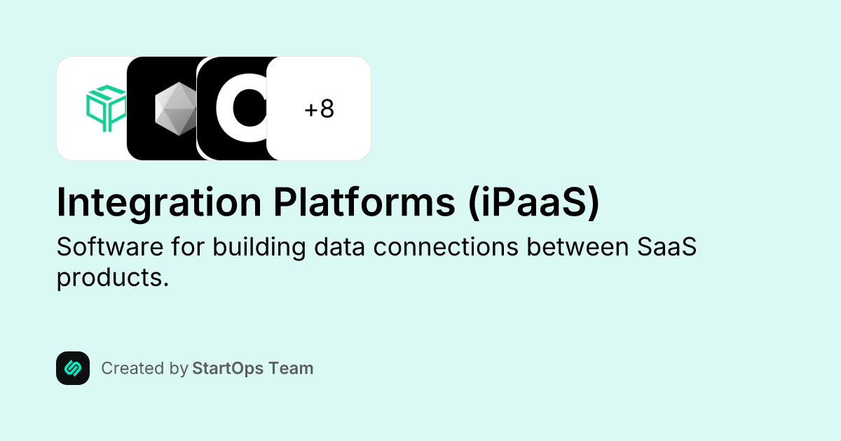 Integration Platforms (iPaaS) · StartOps